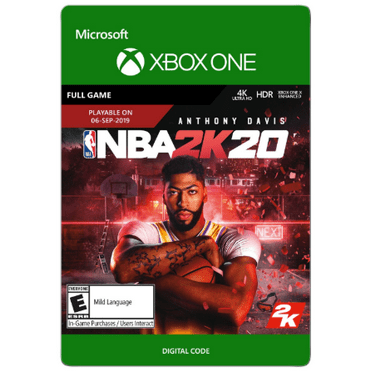 NBA 2K20 2K Xbox One 710425595264 - Walmart.com