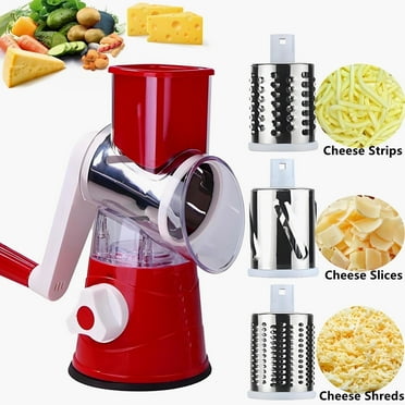 AUMIY Multifunction Vegetable Chopper 3-in-1 Round Chopper Mandolin ...