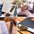 4Pcs Mountain Leather Bookmark 2×7inch Wilderness Nature Landscape ...