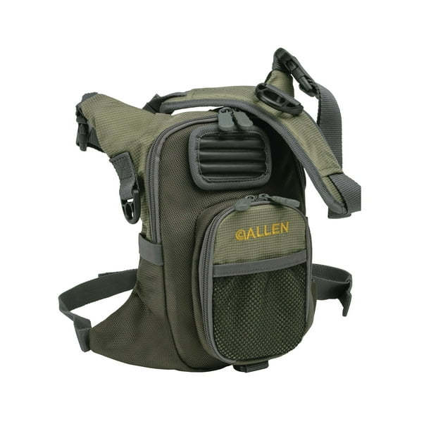 Allen Company Fall River Fly Fishing Chest Pack, Green - Walmart.com ...