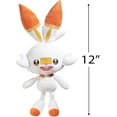 "Official Pokemon Large 12"" Scorbunny Plush Stuffed Animal Toy - Great ...