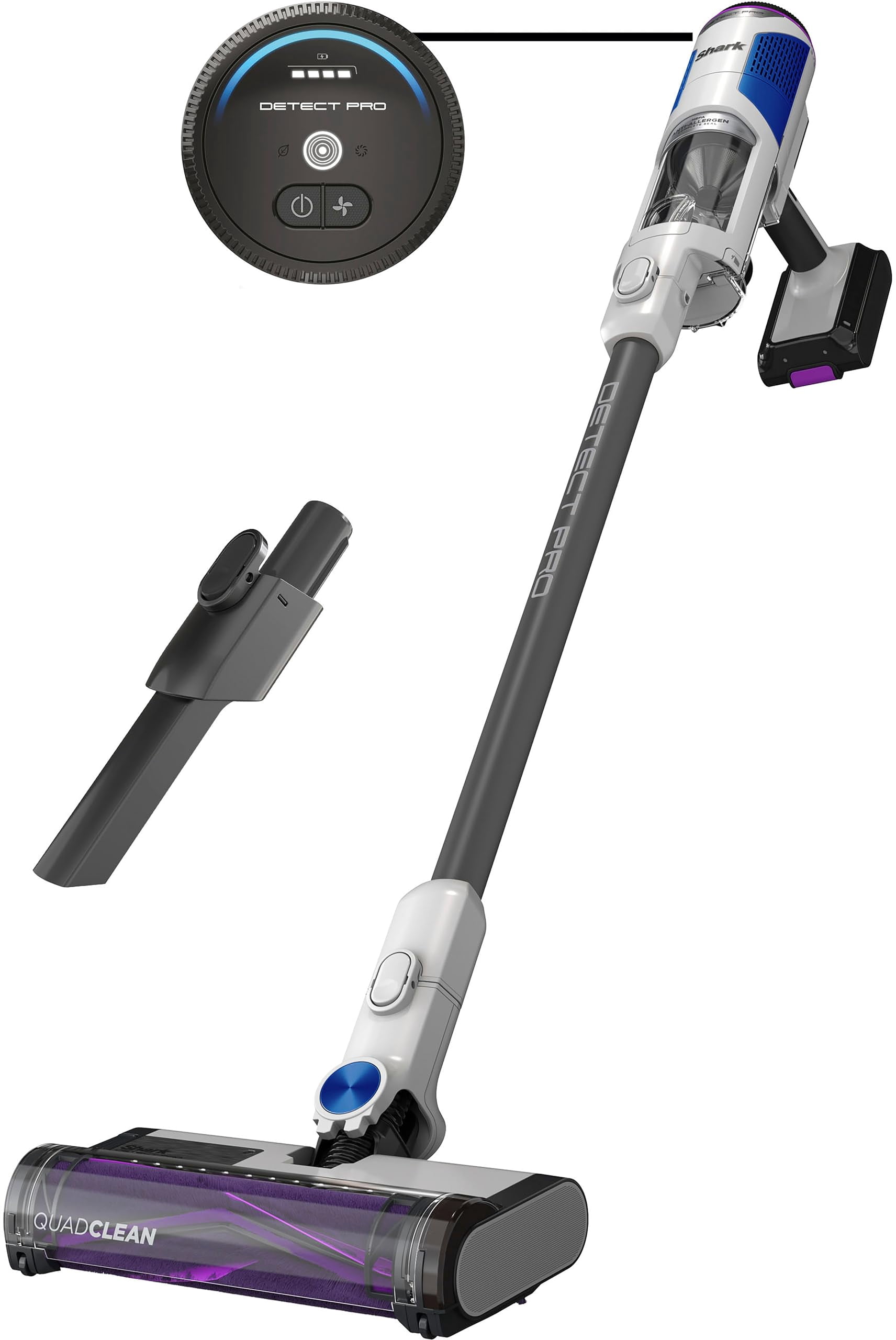 Reacondicionado Aspiradora Shark IW1111 Detect Pro Inalámbrica Stick ...