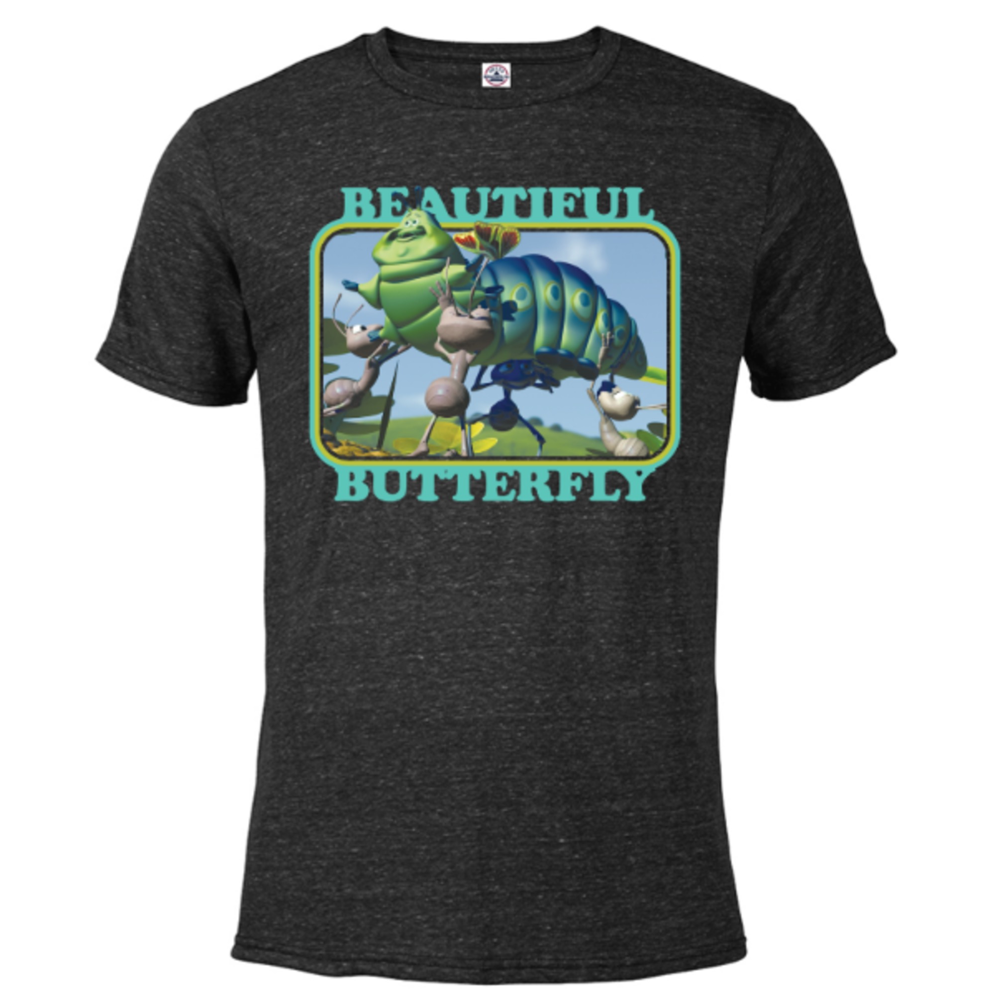 Disney PIXAR A Bug's Life Heimlich Beautiful Butterfly T-Shirt- Short ...