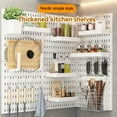 Vtin 22 Piece Pegboard Combination kit, 3 Peg boards and 18 Accessories ...