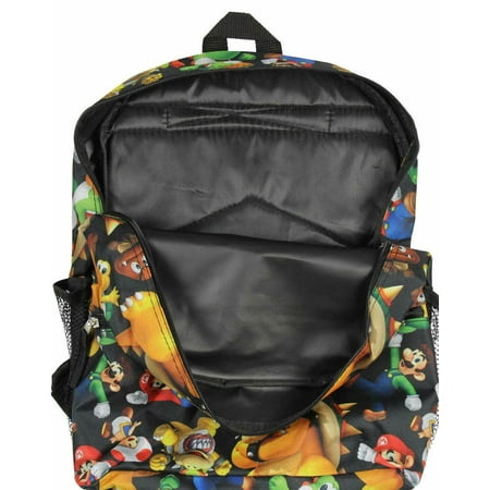 Licensed - Super Mario Bros. Backpack All Over Character Print 16 ...