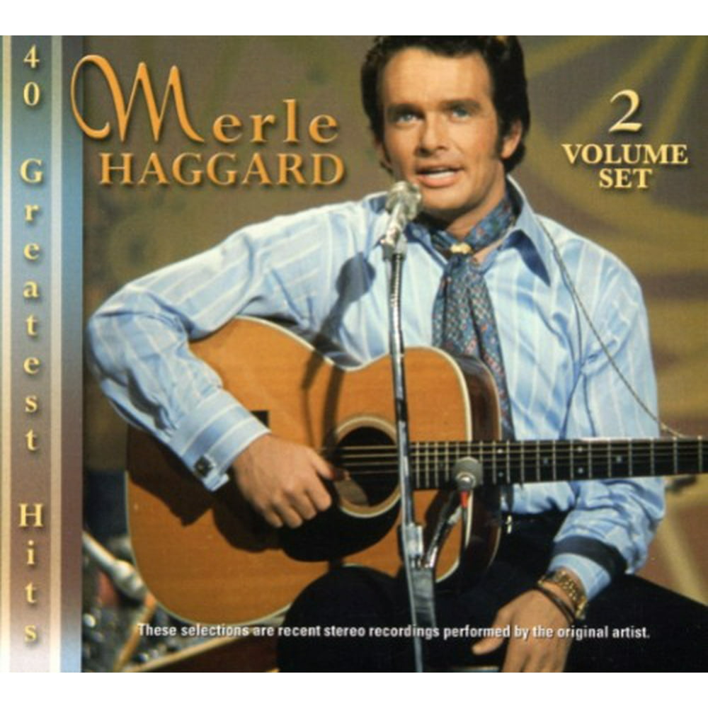Merle Haggard 40 Greatest Hits Cd