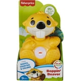Fisher-Price Linkimals Boppin’ Beaver Musical Toy for Baby, Toddler ...