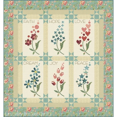 Super Bloom Quilt Pattern by Edyta Sitar - Walmart.com