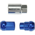 Dorman 713-675D Wheel Lug Nut for Specific Models, Blue Chrome (Pack of ...