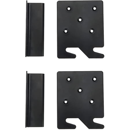 2 Pcs of Double Hook Bracket and Hook Plate Hardware Link Combination 4 ...