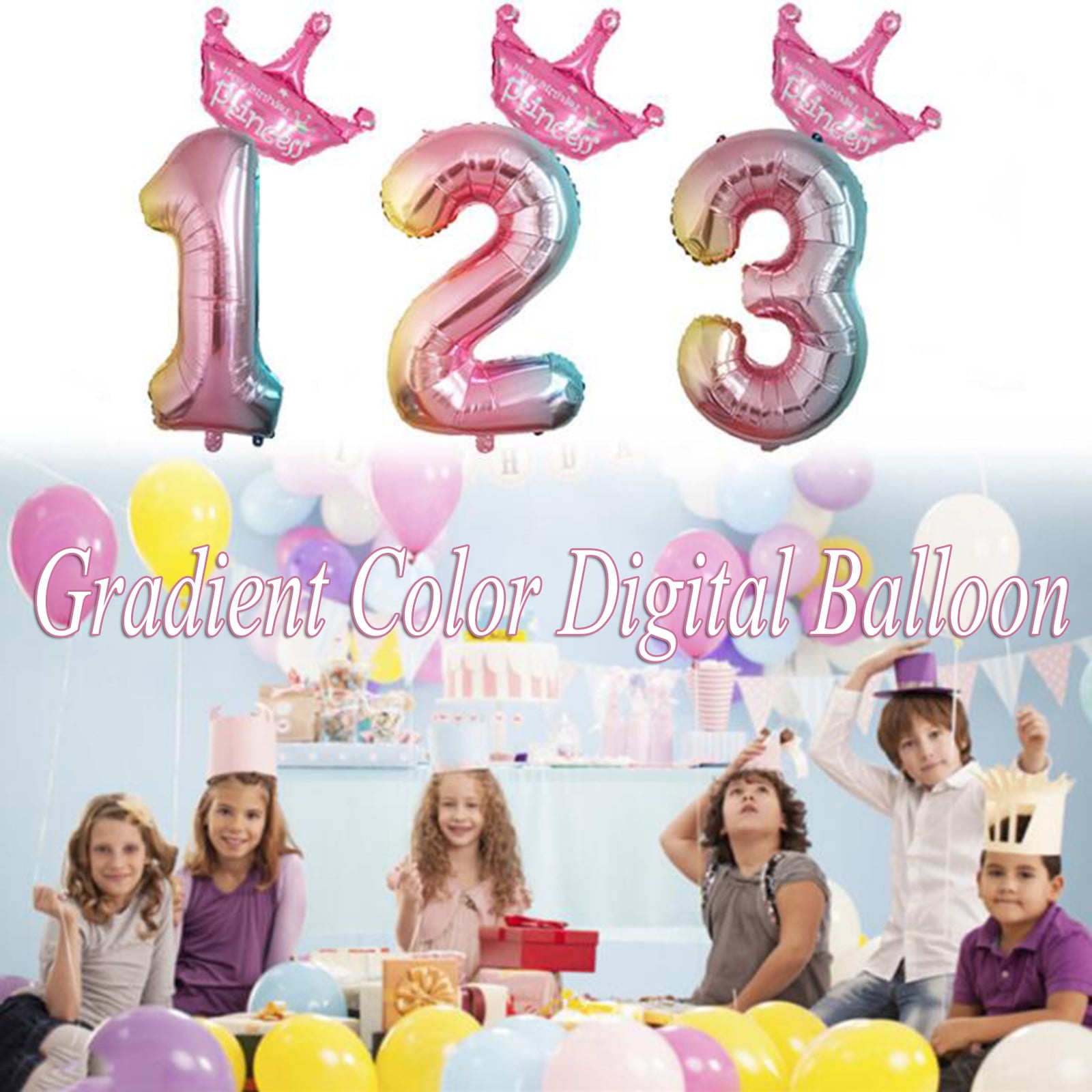 Click here for Onikri 100 Cm Large Number Balloon For Birthday Pa... prices
