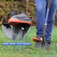 57 Inch Blue Heavy Duty Fiberglass Handle Shovel For Digging, Trenching ...