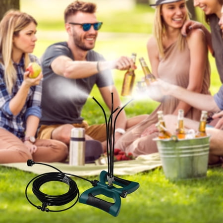 TB&W Standing Misters Brass Nozzle Water Spray Stand Mister for Lawn ...