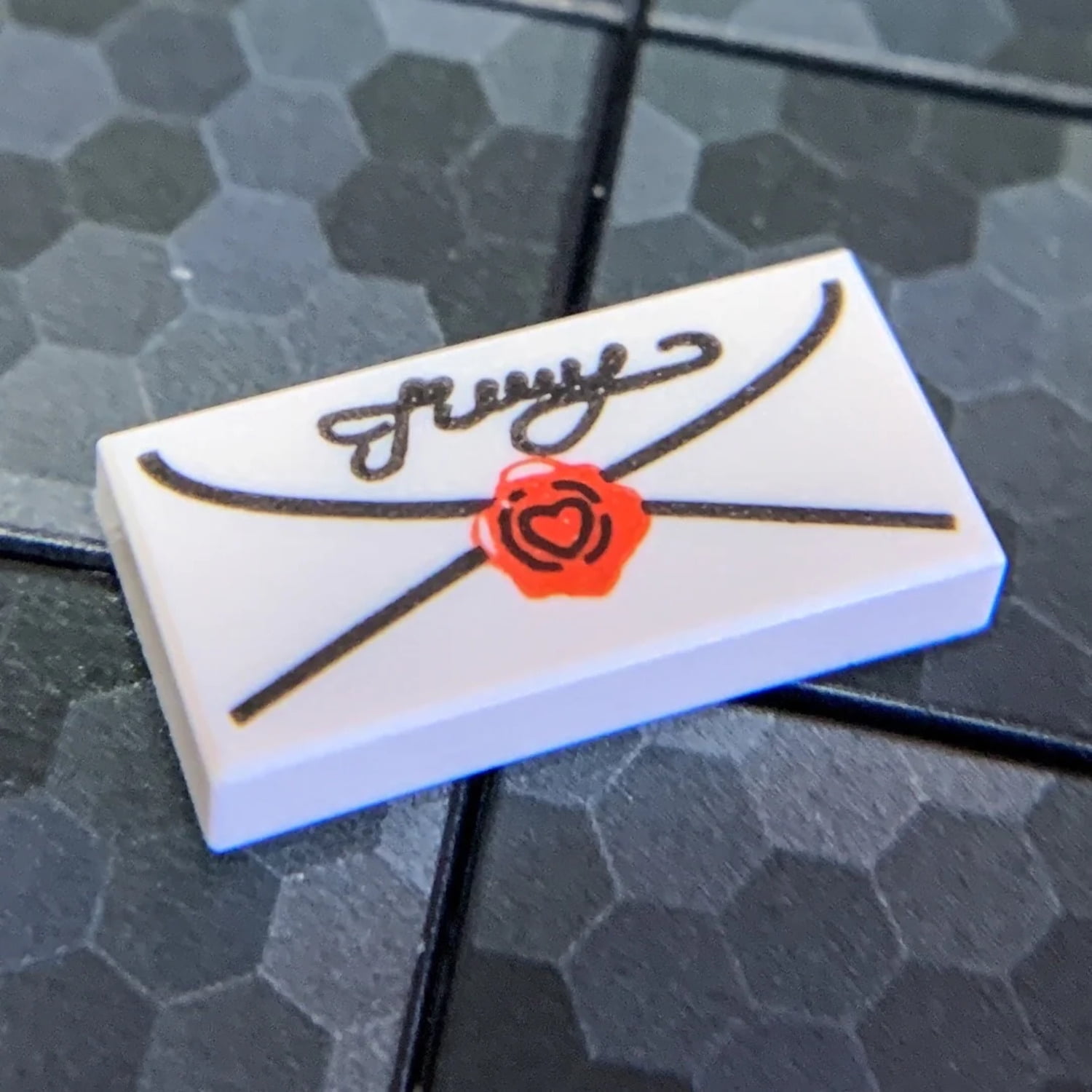 Envelope with Cursive Seal (1x2 Tile) - Official LEGO® Part - Walmart.com