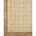 Chris Loves Julia x Loloi Polly Plaid Straw/Ivory 9'-3" x 13' Area Rug ...