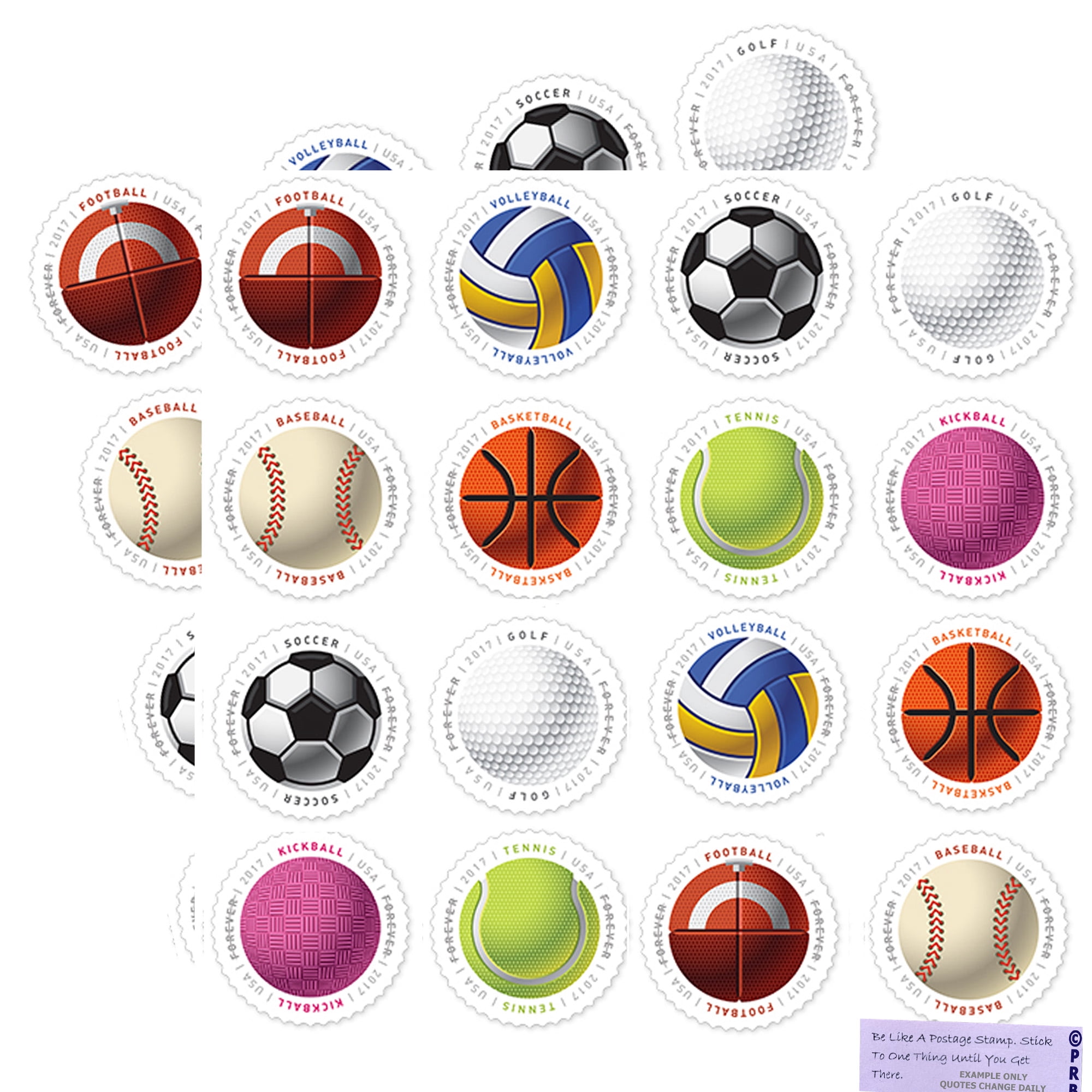 Have a Ball! USPS Forever Postage Stamp 2 Sheets of 16 US First Class ...