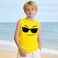 AWZXDE Cool Breathable Boys Sleeveless Tank Top With Cartoon Prints For ...