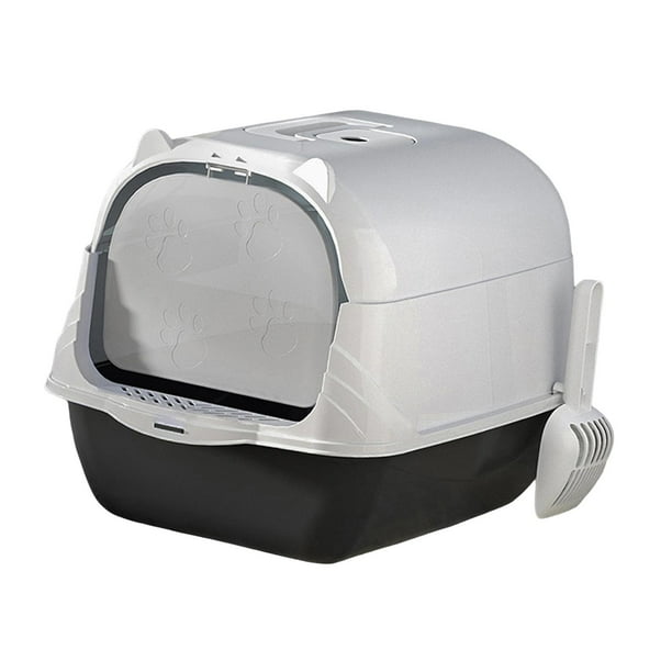 Closed and Covered Cat Litter Box, Cat Litter Box with Hood, Bedpan ...