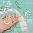 2Pcs 2 Colors Zinc Alloy Moon & Star Waist Chains Chain Belt for Women ...