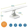 Philips Wing Mobile TV Antenna, Indoor Outdoor Attic Mount, Perfect for ...