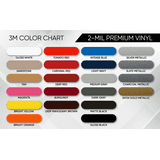 3M 3/16" x 150' Automotive Vinyl Pinstripe Tape (Matte Black) - Walmart.com