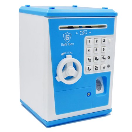 Electronic Multifunctional Money Saving Box with Voice Alarm Clock ...