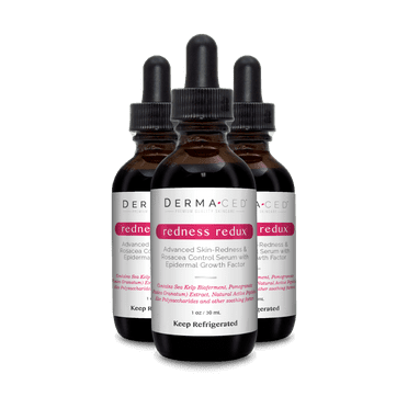 Derma Ced Redness Redux, Rosacea & Facial Redness Formula, 1 Oz ...