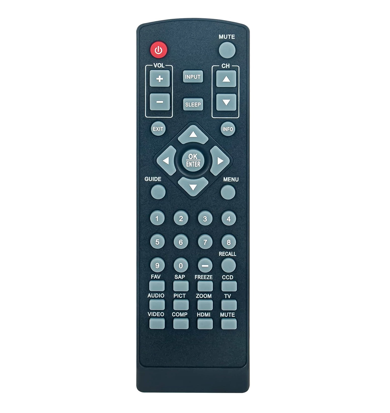 RC-304 Replacement Remote Control Compatible with INSIGNIA 4K OLED TV ...