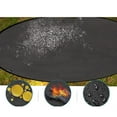 CaraMart Fireproof Round Grill Blanket for Barbecue Oil Resistant ...