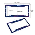 Buffalo1 Custom 4-Hole Football License Plate Frame (Set of 2 ...