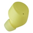 onn. Wireless In-Ear Bluetooth Earphones with Charging Case, Yellow ...