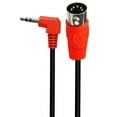0.5/1.5m 3.5mm 1/8in Male to 5Pin DIN Male Connector Adapter Cable Cord ...