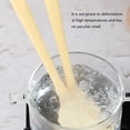 2PCS Extended Silicone Kitchen Spatulas High Temperature Safe Cooking ...