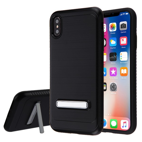 Apple iPhone Xs Max (6.5 Inch) - Phone Case Slim Tuff Hybrid Rubber ...