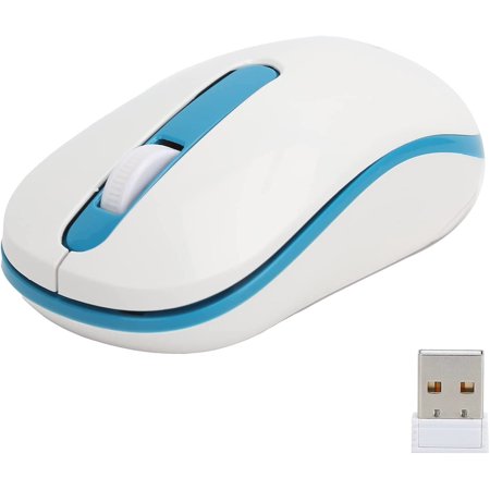 Wireless Computer Mou , 2.4 Slim ortable Cordless Mou with USB Receiver ...