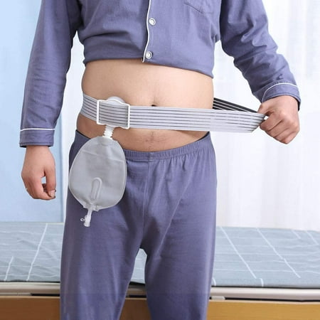 Belt Type Urinary Ostomy Pocket - Abdominal Binder Brace Belt with ...