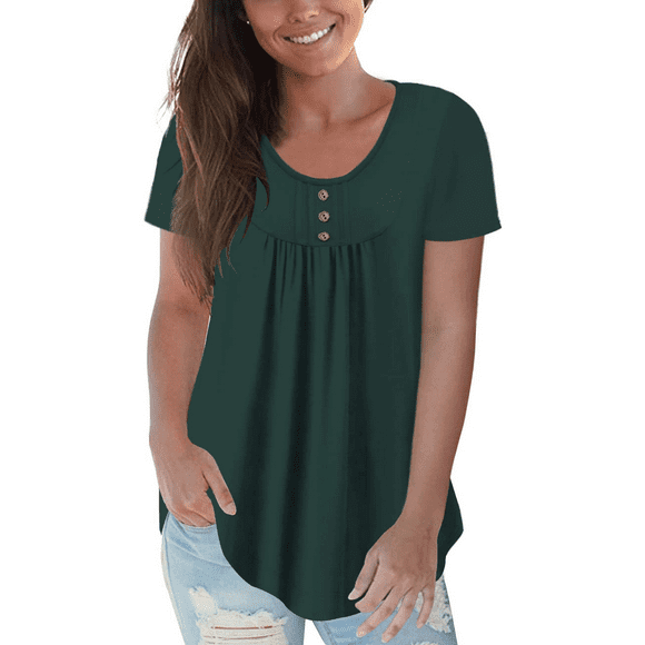 Plus Size 3 4 Sleeve Tops