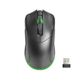 onn Rechargeable Wireless Gaming Mouse with LED Lighting, 8 ...