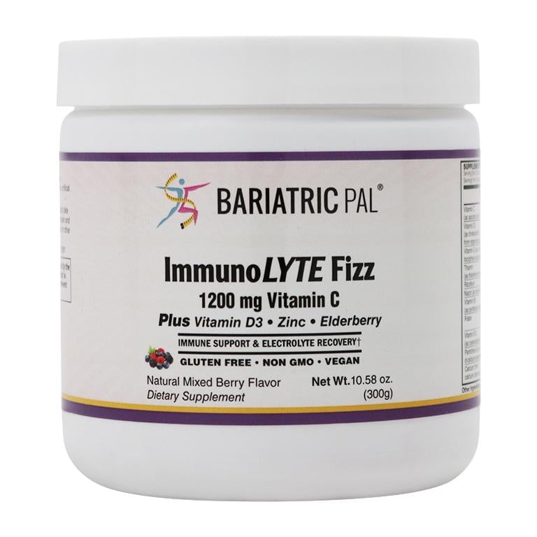 ImmunoLYTE Fizz 1200mg Vitamin C Plus by BariatricPal Flavor: Berry ...