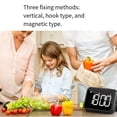 Oversized Display Kitchen Timer Easy to Read Timer for Accurate Baking ...