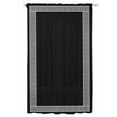 Black Sheer Curtains 96 Inch Long 1 Panel Greek Chinese Style Border ...