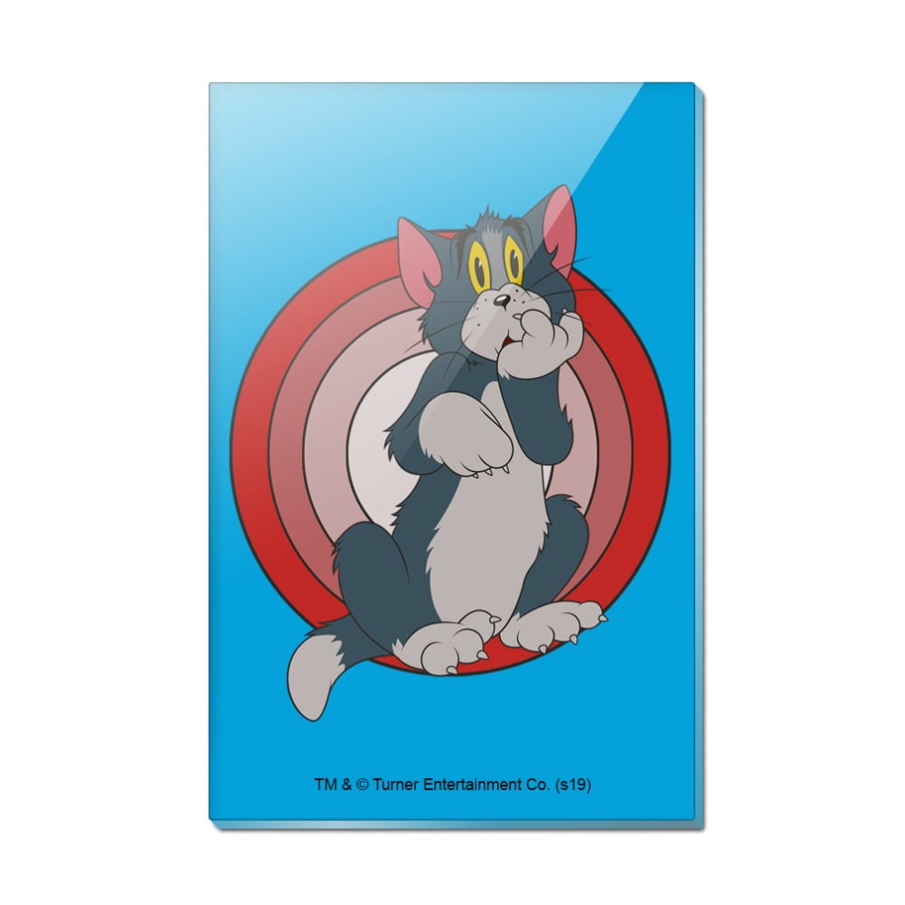 Tom and Jerry Tom Character Rectangle Acrylic Fridge Refrigerator ...