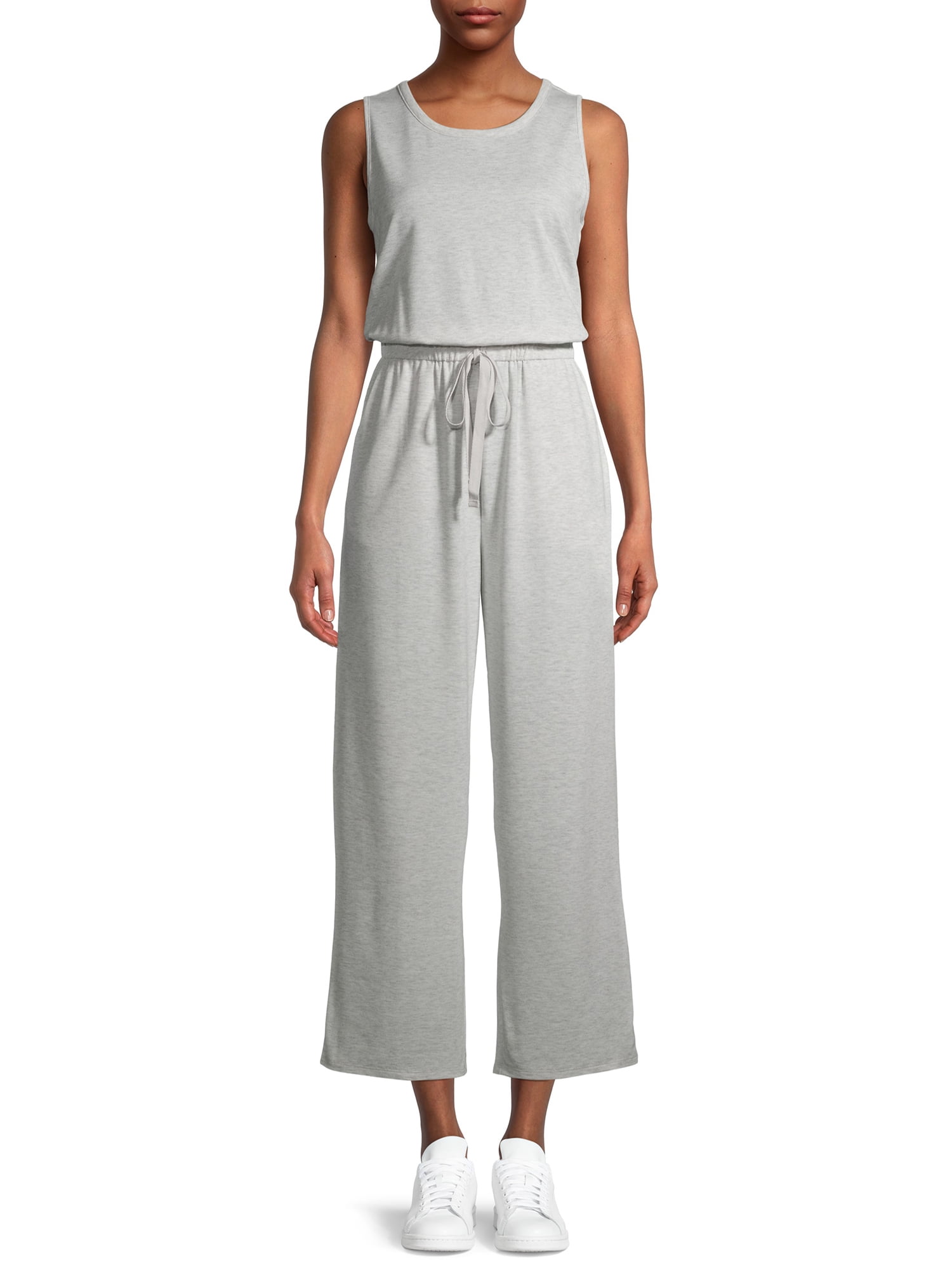 Como Blu Women's Athleisure Sleeveless Jumpsuit - Walmart.com