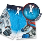 Transformers Boy's Drawstring Swim Trunks - Optimus Prime Print Bathing ...