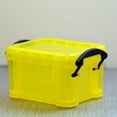 Plastic Storage Box with Locking Lid Clear Plastic for Small Crafts ...