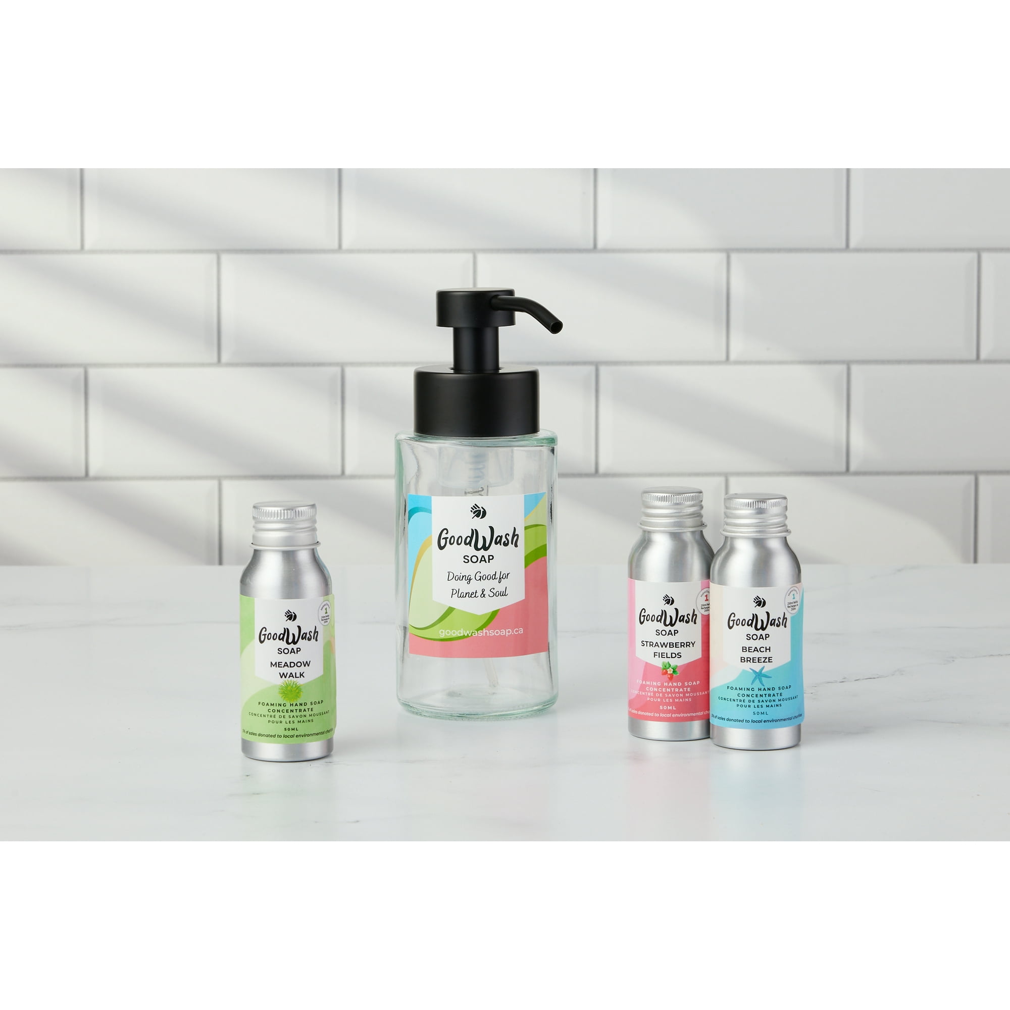 Click here for Goodwash Soap Foaming Hand Soap Starter Kit 250 Ml prices
