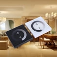 GJX 12V-24V Glass Touch Panel Light Dimmer Smart Controller Wall ...
