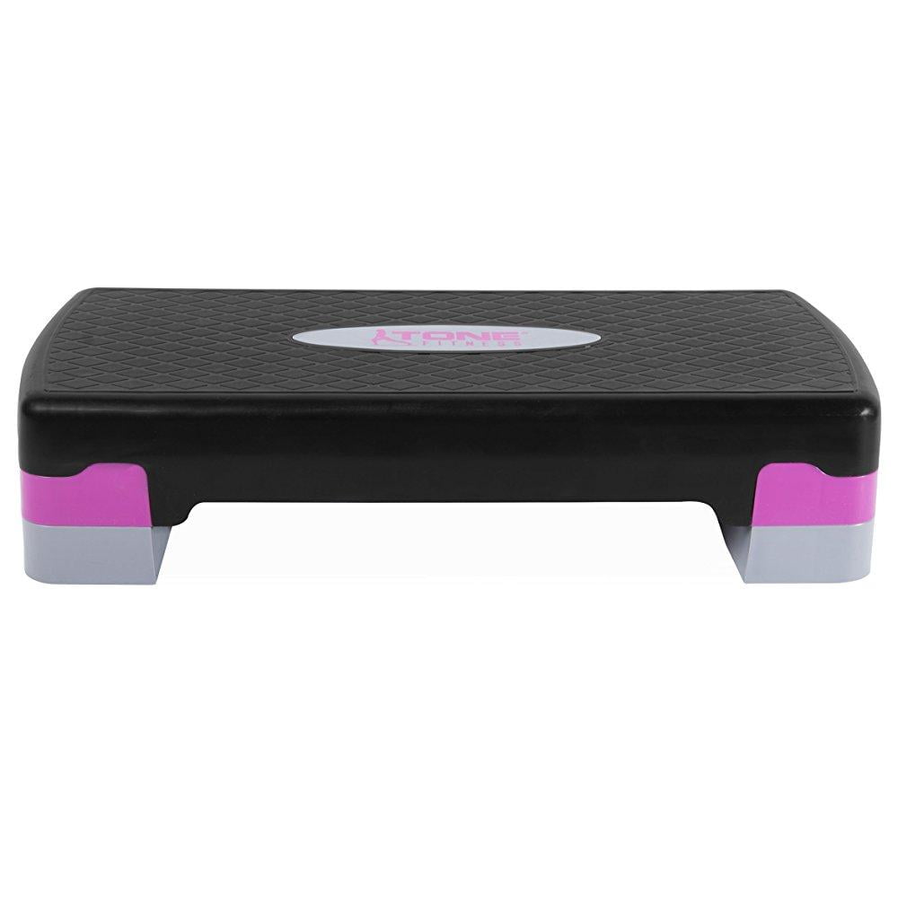 tone fitness pink/black aerobic stepper - Walmart.com