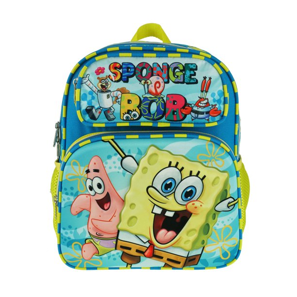 Nickelodeon Spongebob Square Pants Toddler Child Mini Backpack 3D EVA ...