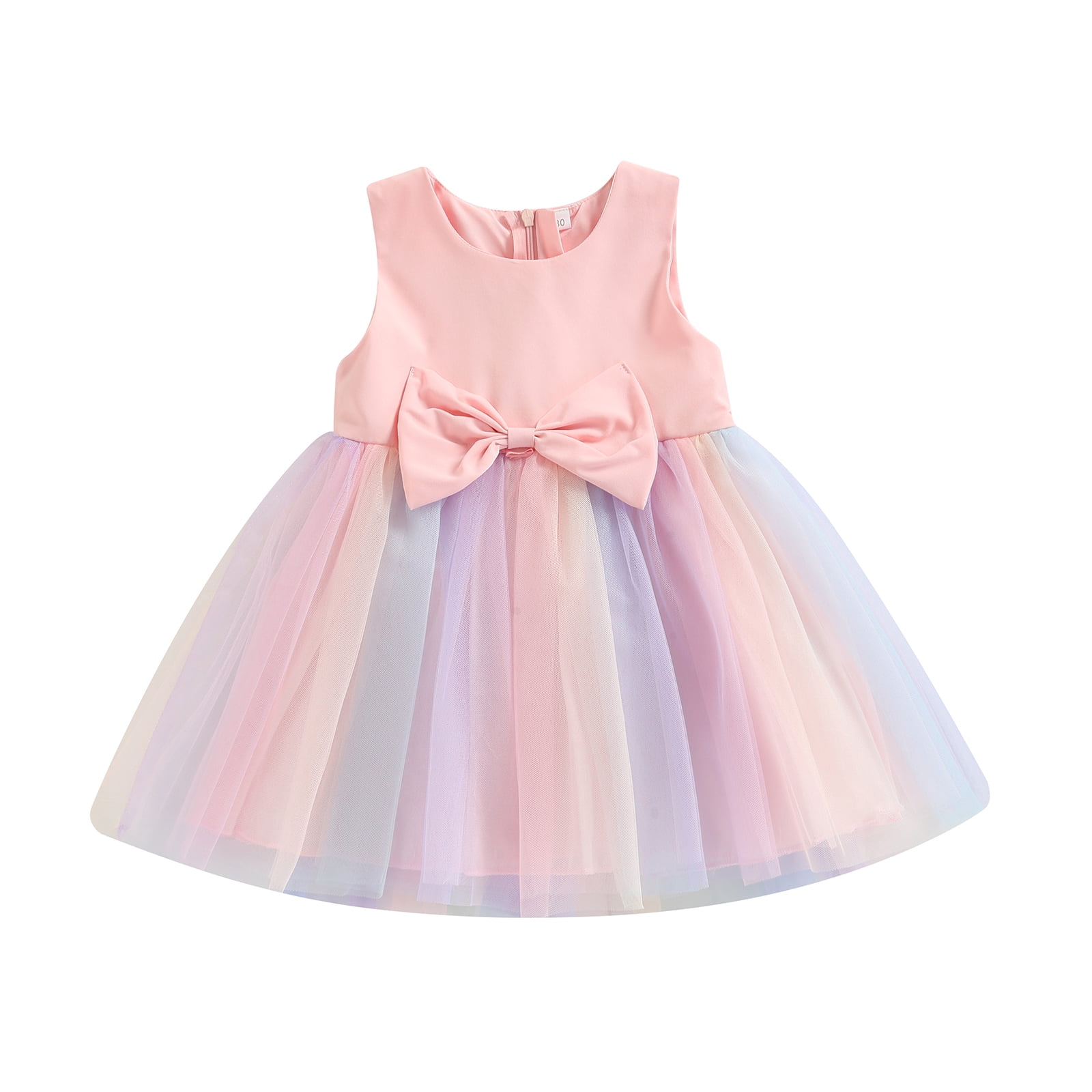 Click here for Itfabs Kids Girls Princess Dress Sleeveless Bowkno... prices